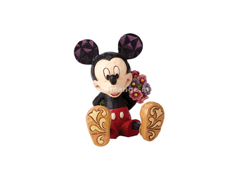 Mickey Mouse with Flowers Mini Figure