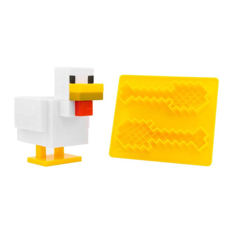 Paladone Minecraft Chicken Egg Cup and Toast Cutter V2