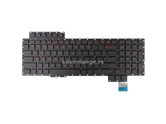 Asus tastatura za laptop rog G752 G752VL G752VM mali enter sa pozadinskim ( 108098 )