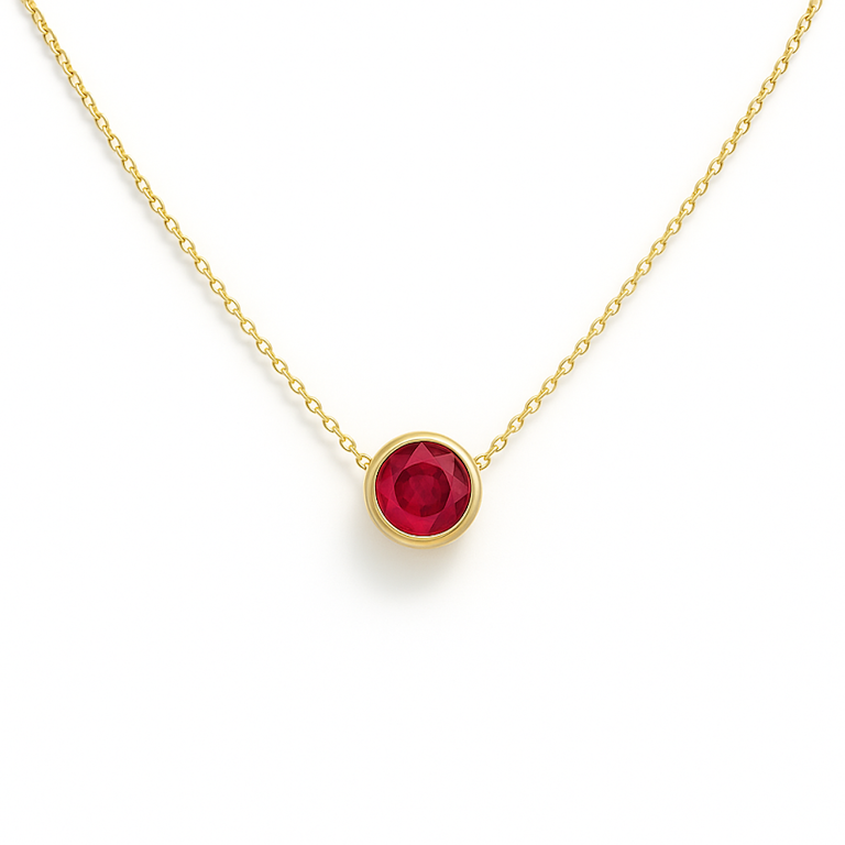 Necklace Present Ruby Y