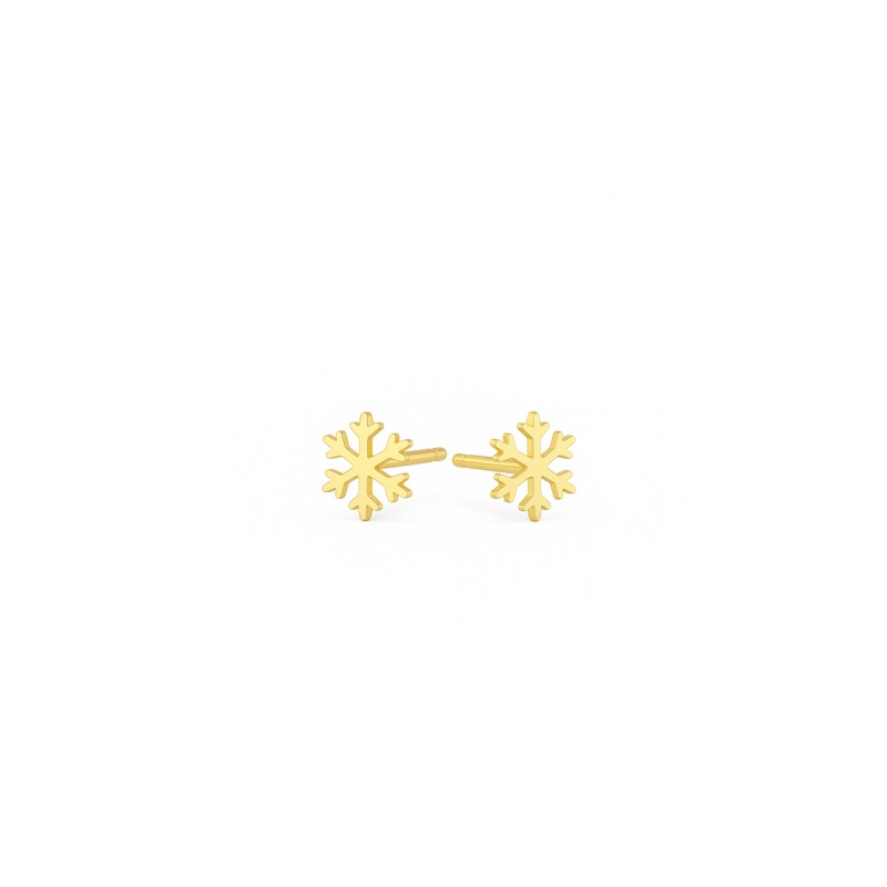 Earrings mini mini snowflake