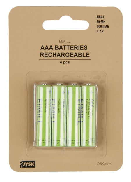 Baterije Eimill punjive AAA 4 kom/p ( 4911597 )