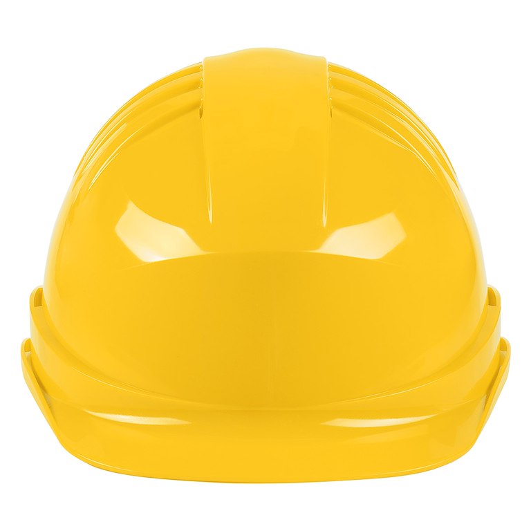 HELMET PRO, zaštitni šlem od hdpe materijala, žuti