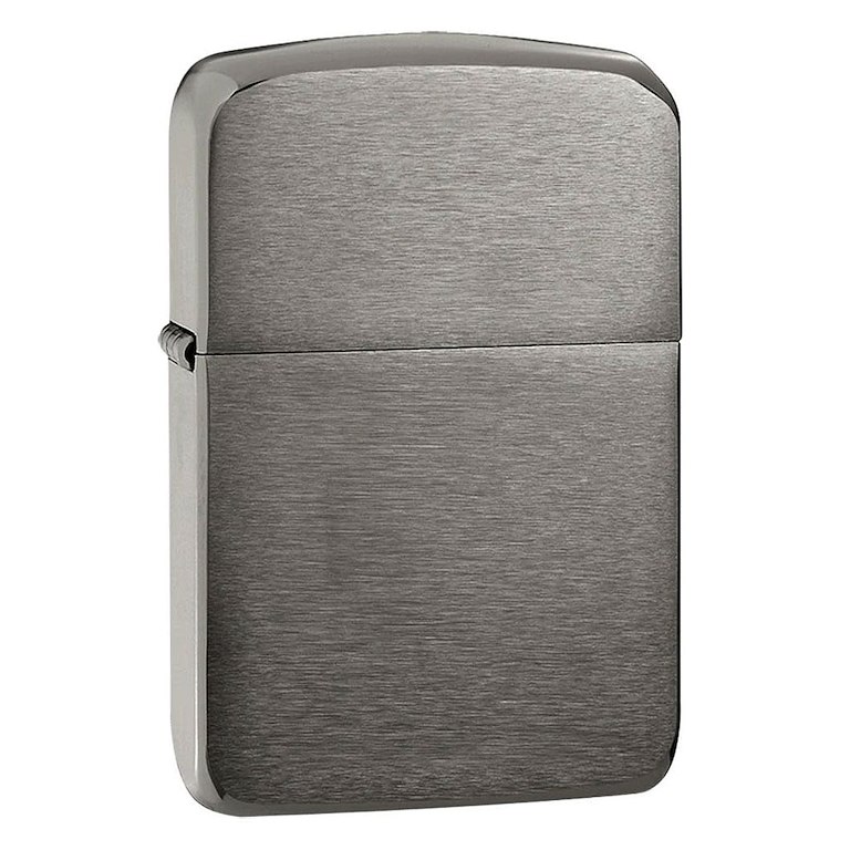 ZIPPO 24096, metalni upaljač u poklon kutiji, tamno metalni