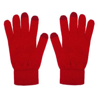 SWIPE, rukavice sa tri aktivna „touch“ prsta, crveni, L/XL