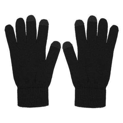 SWIPE, rukavice sa tri aktivna „touch“ prsta, crni, L/XL