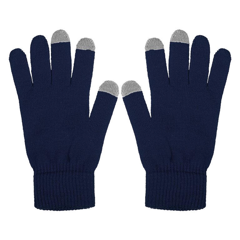 TOUCH GLOVE, rukavice sa tri aktivna „touch“ prsta, plavi, L/XL