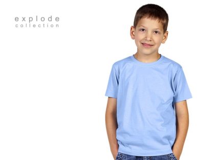 MASTER KIDS, dečja pamučna majica, svetlo plava