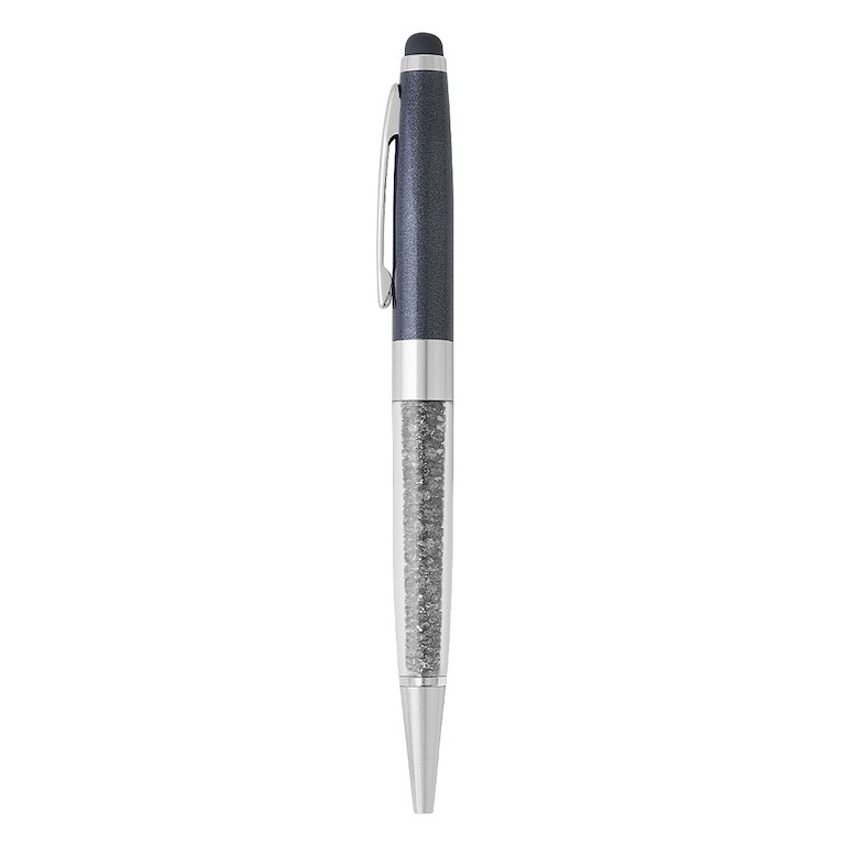 BARONESA, metalna „touch“ hemijska olovka, tamno siva