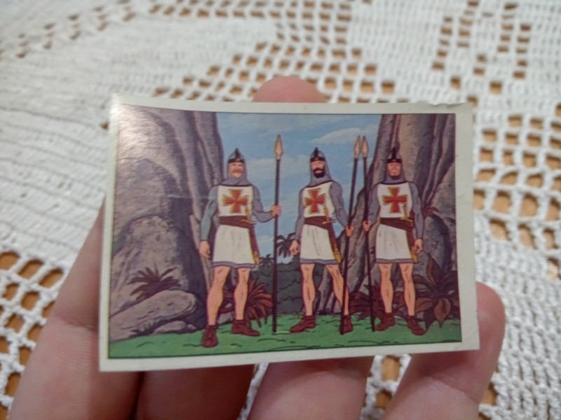 Sličica Tarzan 1982.g - Panini - Broj 104 -