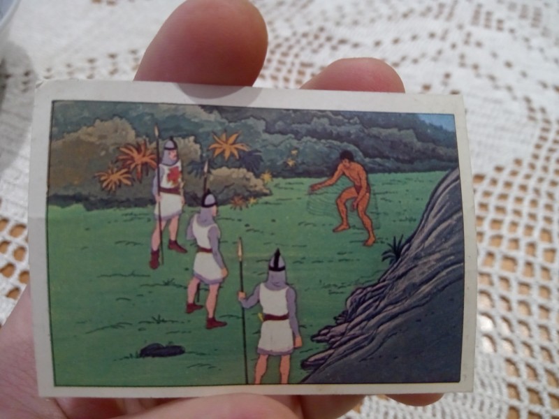 Sličica Tarzan 1982.g - Panini - Broj 105 -