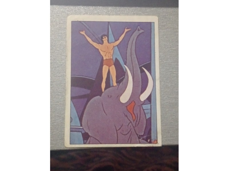 Sličica Tarzan 1982.g - Panini - Broj 303 -