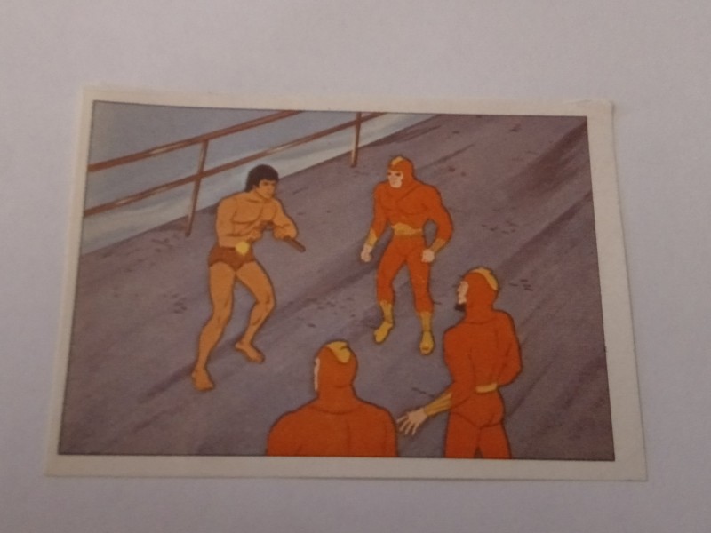 Sličica Tarzan 1982.g - Panini - Broj 322 -