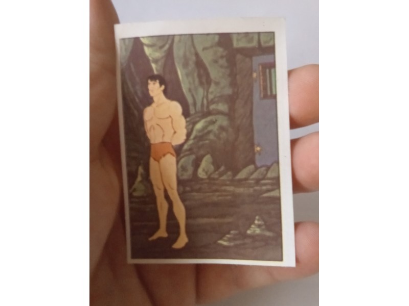 Sličica Tarzan 1982.g - Panini - Broj 327 -