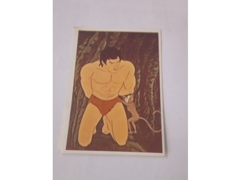 Sličica Tarzan 1982.g - Panini - Broj 329 -