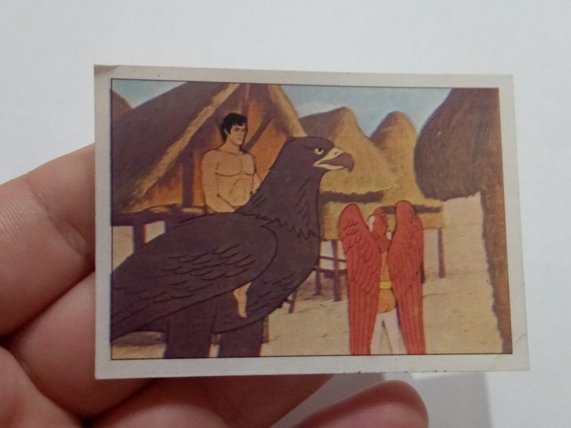 Sličica Tarzan 1982.g - Panini - Broj 390 -