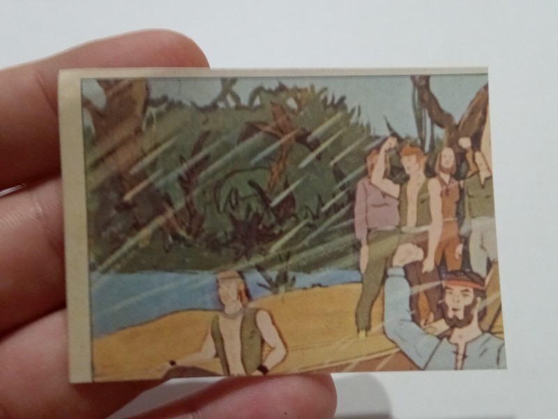 Sličica Tarzan 1982.g - Panini - Broj 395 -