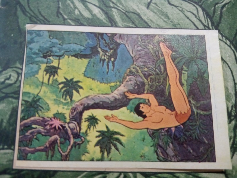 Sličica Tarzan 1982.g - Panini - Broj 3 -