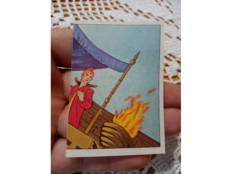 Sličica Tarzan 1982.g - Panini - Broj 37 -
