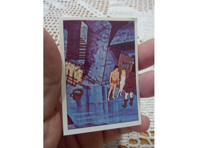Sličica Tarzan 1982.g - Panini - Broj 52 -