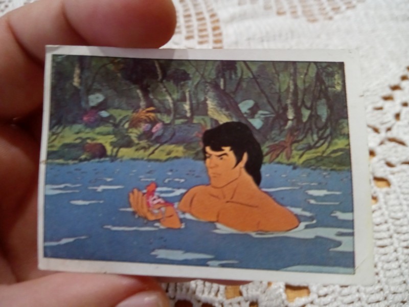 Sličica Tarzan 1982.g - Panini - Broj 61 -
