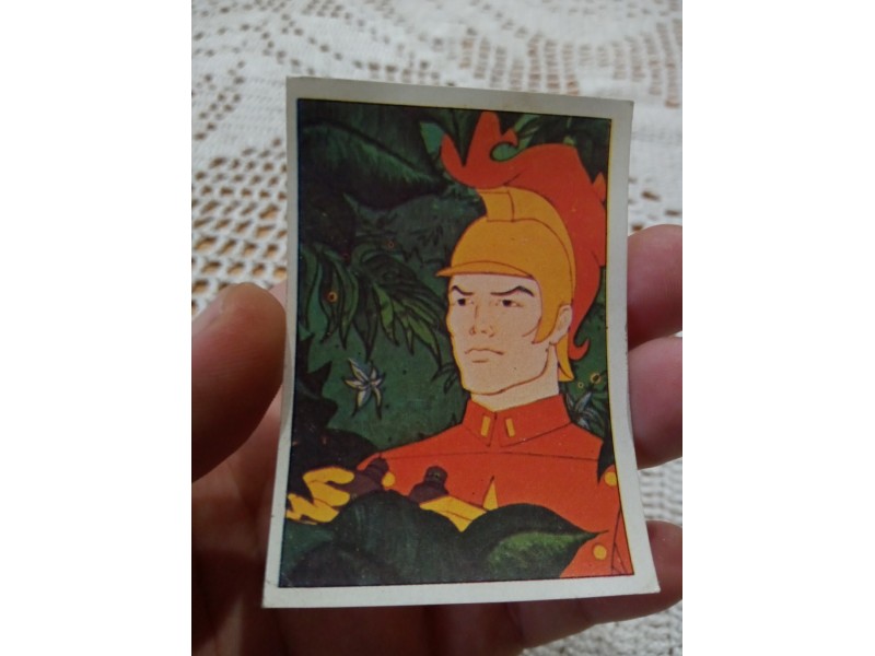 Sličica Tarzan 1982.g - Panini - Broj 67 -