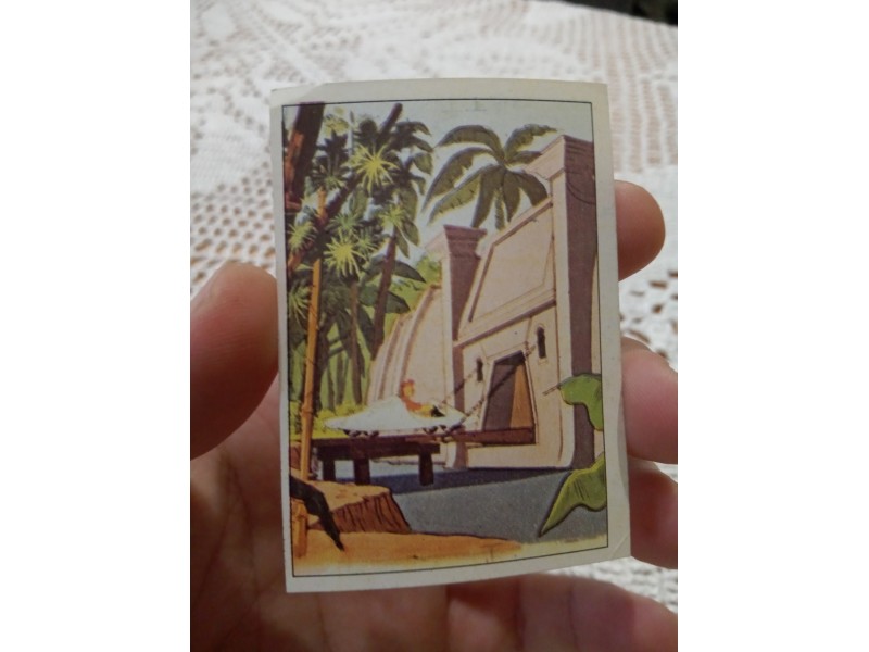 Sličica Tarzan 1982.g - Panini - Broj 68 -