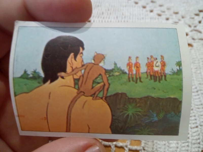Sličica Tarzan 1982.g - Panini - Broj 70 -