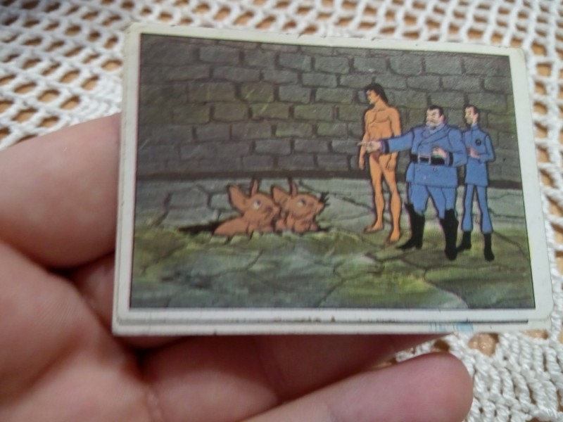 Sličica Tarzan 1982.g - Panini - Broj 89 -