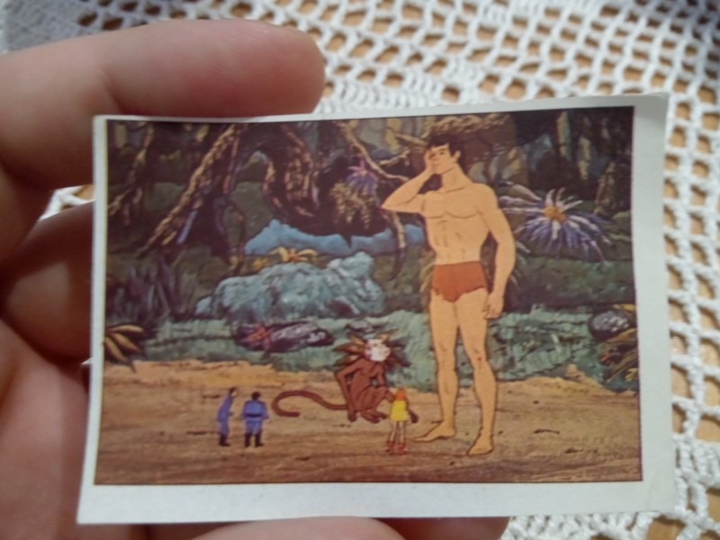 Sličica Tarzan 1982.g - Panini - Broj 91 -
