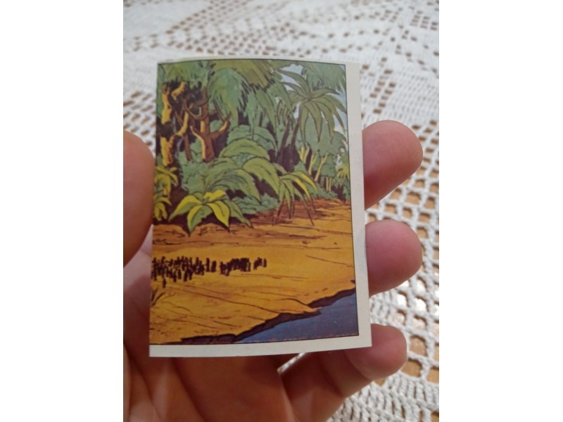 Sličica Tarzan 1982.g - Panini - Broj 97 -