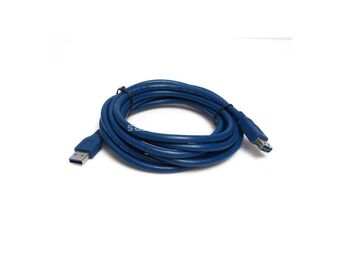 Kabl USB 3.0 M/Z 5m plavi