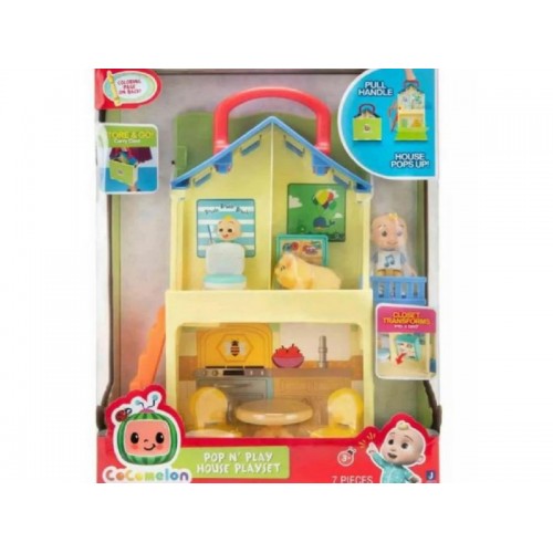 Cocomelon pop and play house set
