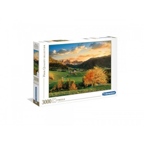 Puzzle 3000 hqc the alps Clementoni