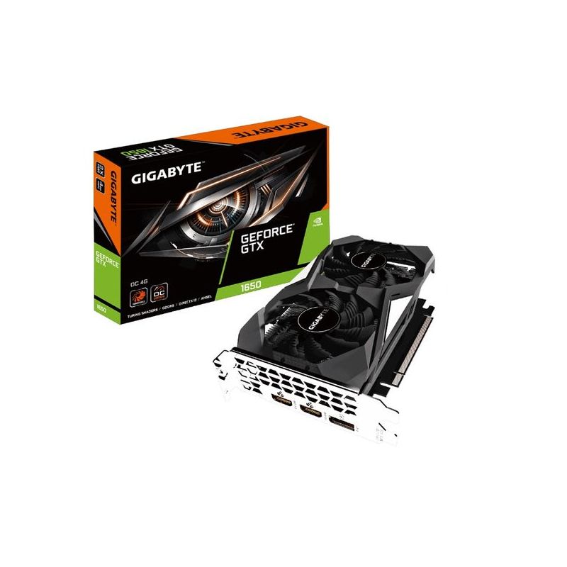 Grafička karta GIGABYTE GTX1650 GV-N1650OC-4GD NVD/4GB/DDR5/128bit/crna