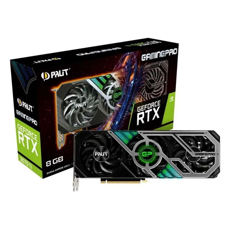 Grafička karta PALIT RTX 3070 Ti GamingPro NED307T019P2-1046A NVD/8GB/GDDR6X/256bit