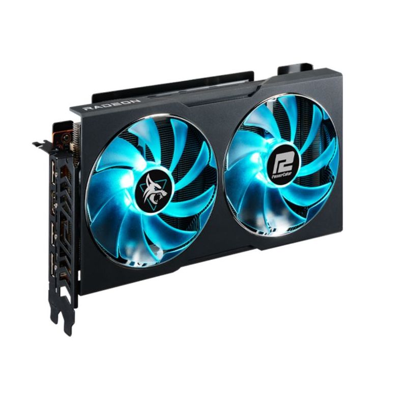 Grafička karta POWER COLOR Hellhound AXRX 6650XT 8GBD6-3DHL/OC AMD/8GB/GDDR6/128bit/crna