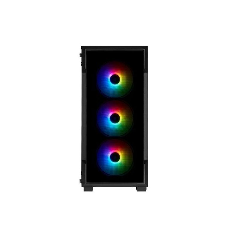 Kućište CORSAIR ICUE 220T Mid-Tower ATX/kaljeno staklo/Gaming/RGB/crna