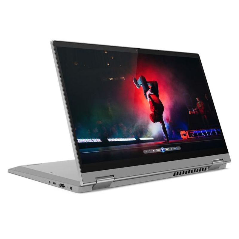 Laptop LENOVO Flex 5 14ALC05 Win10 Pro/14″FHDTouch/Ryzen 7-5700U/16GB/512GB SSD/FPR/backlit SRB/siva