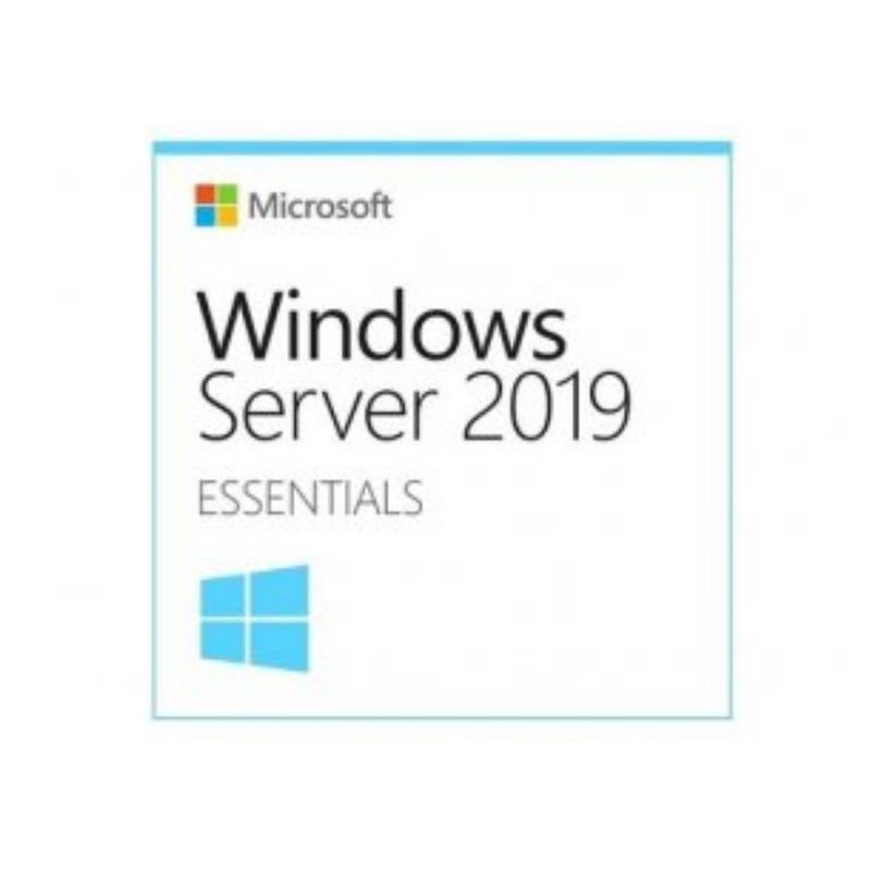 Licenca MICROSOFT OEM Windows Server Essentials 2019/64bit/Eng Int/DVD/1-2CPU