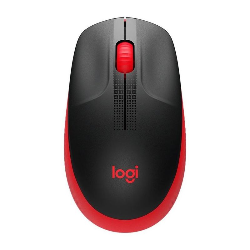 M190 Full Size Wireless Mouse Red
