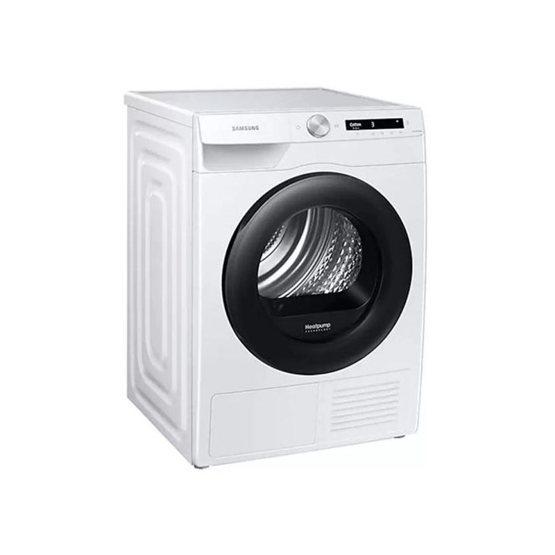 Mašina za sušenje veša SAMSUNG DV80T5220AW/S7/toplotna pumpa/8kg/A+++/85x60x60cm/bela/crna vrata