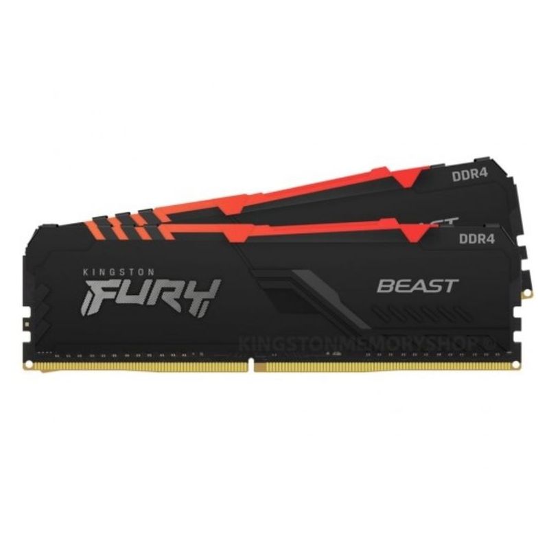 Memorija KINGSTON FURY KF436C18BBAK2/64 64GB(2X32GB)/DIMM/DDR4/3600MHz/crna