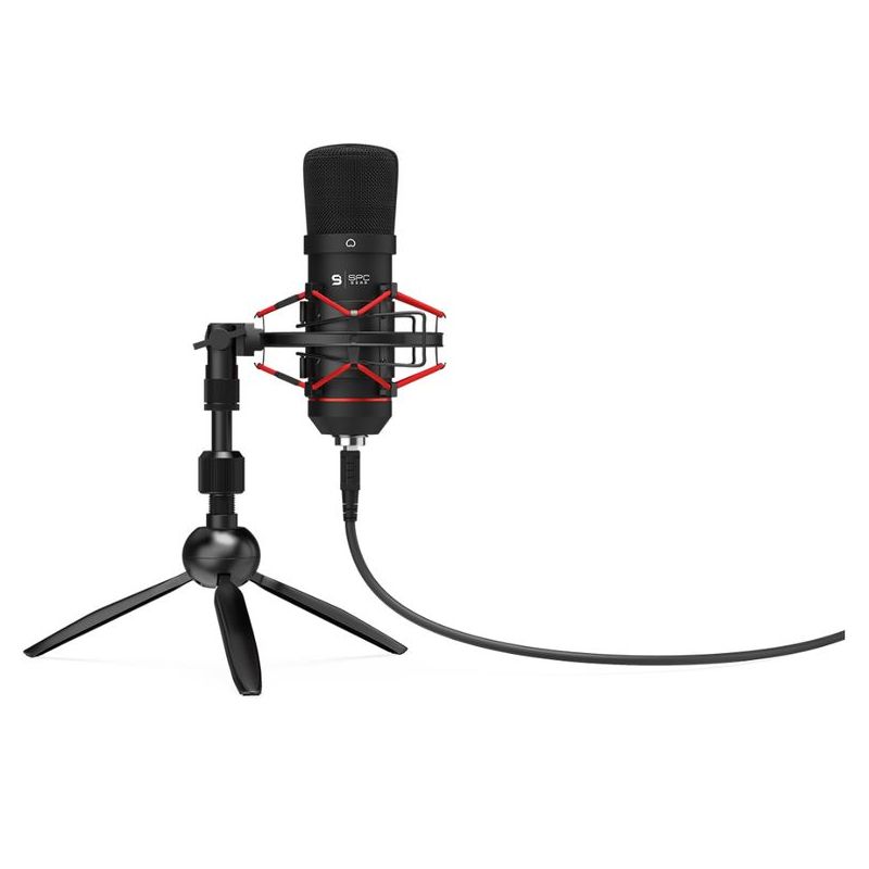 Mikrofon SILENTIUM SPC SM900T USB/streaming/crna