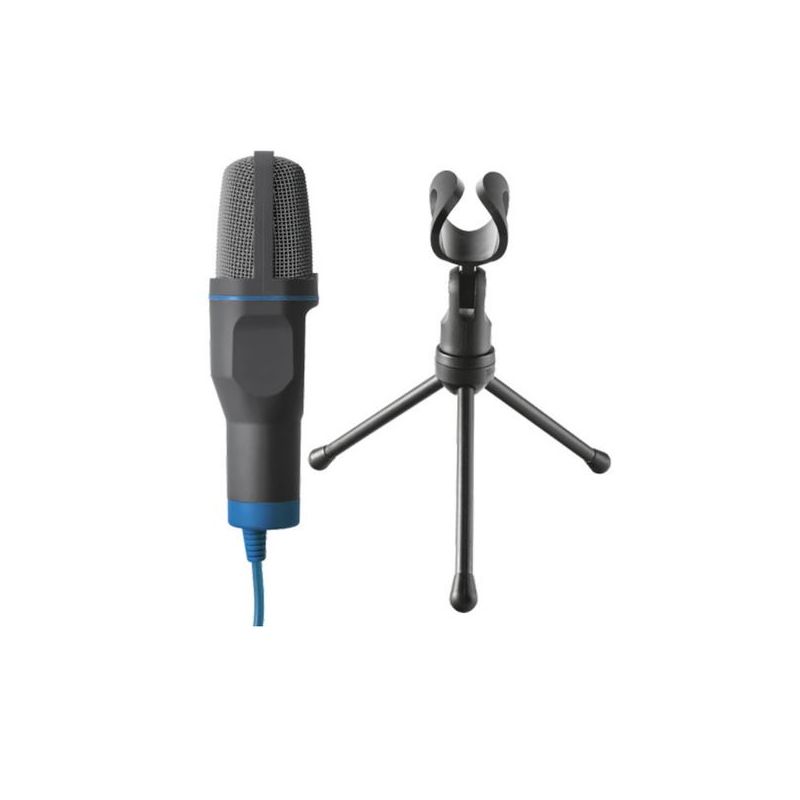 Mikrofon TRUST Mico 3,5mm+USB/crno plava