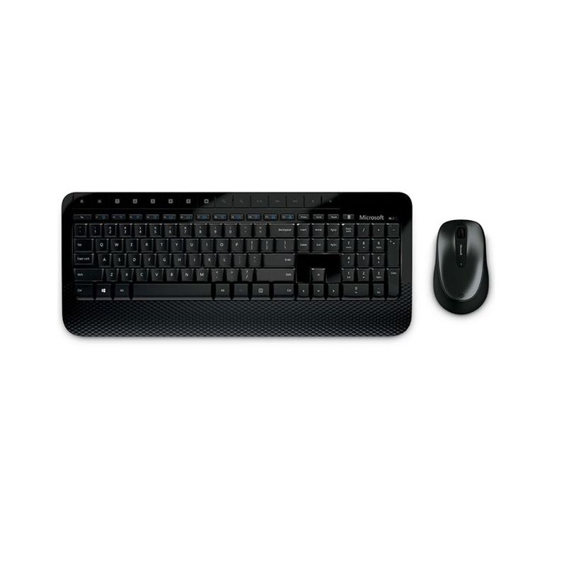 Miš+tastatura MICROSOFT Wireless Desktop 2000/bežična/WiFi/BlueTrack/crna
