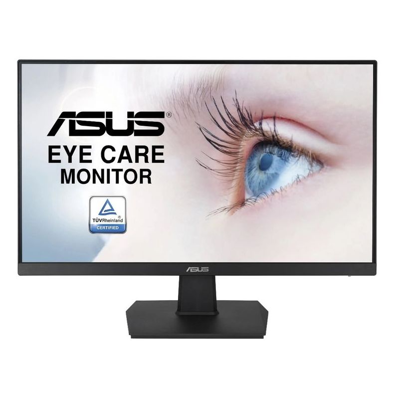 Monitor ASUS VA247HE 23.8″ /VA/1920×1080/75Hz/5ms GtG/VGA,DVI,HDMI/Freesync/VESA/crna