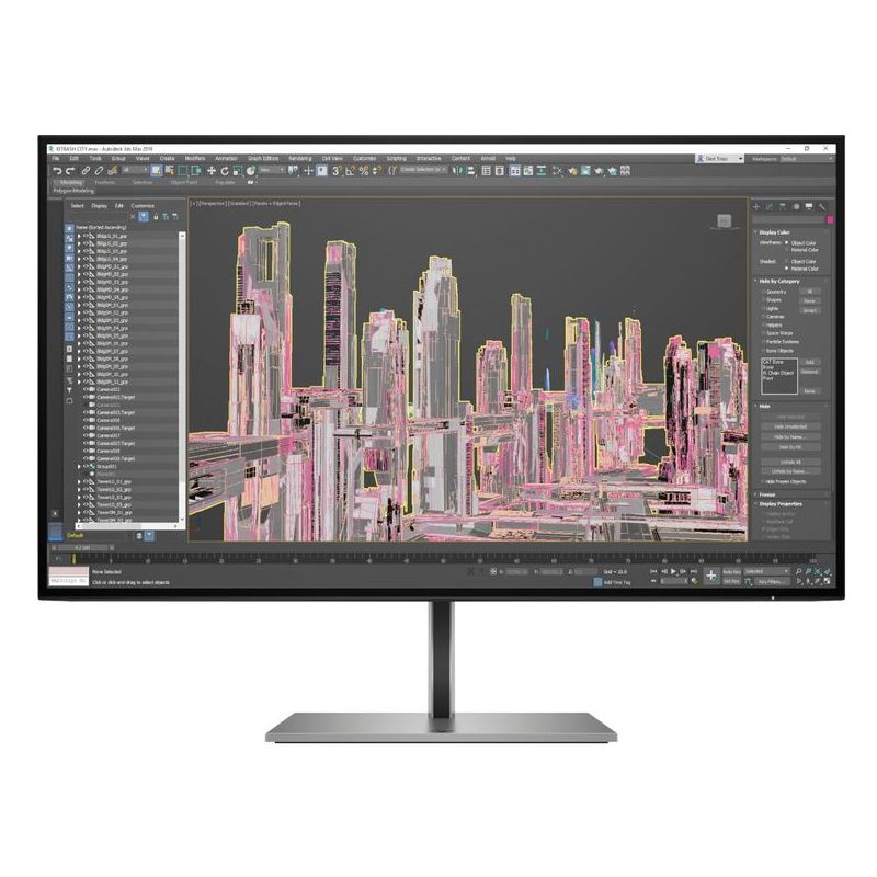 Monitor HP Z27u 27″/IPS/2560×1440/60Hz/5ms/HDMI,DP, 4 USB-A, USB-C dock,RJ45/VESA/pivot,visina/3g