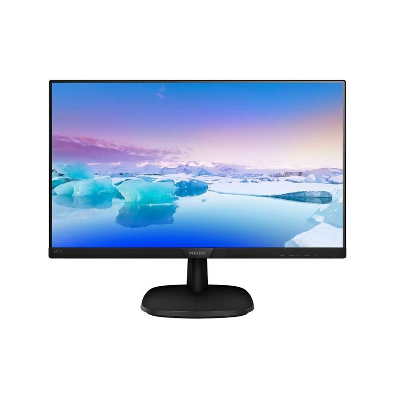 Monitor PHILIPS 243V7QDAB/00 23.8/IPS/1920×1080/75Hz/4ms GtG/VGA,DVI,HDMI/VESA/zvučnici/crna