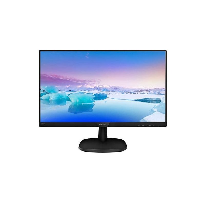 Monitor PHILIPS 243V7QSB/00 23.8/IPS/1920×1080/60Hz/4ms GtG/VGA,DVI/VESA